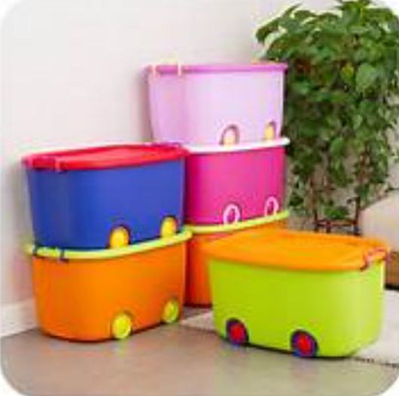 box mainan anak-anak berbentuk mobil / Kids Storage Car