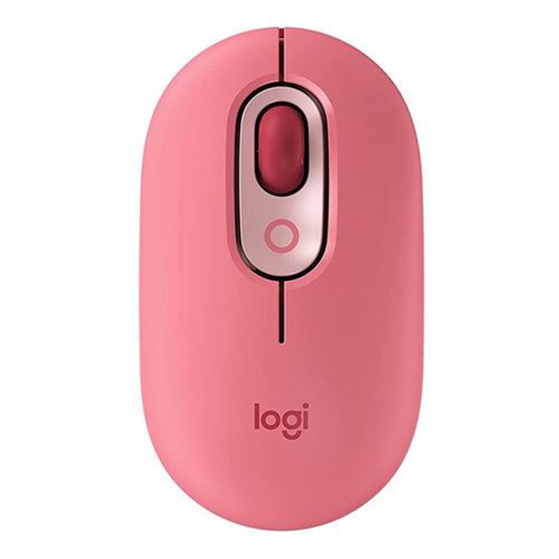 Logitech POP MOUSE with Emoji - Heartbreaker Rose