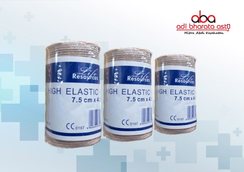 Life Resources Elastic Bandage - 7,5cm