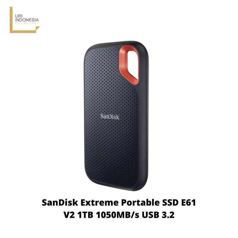 SanDisk Extreme Portable SSD E61 V2 1TB 1050MB/s USB 3.2