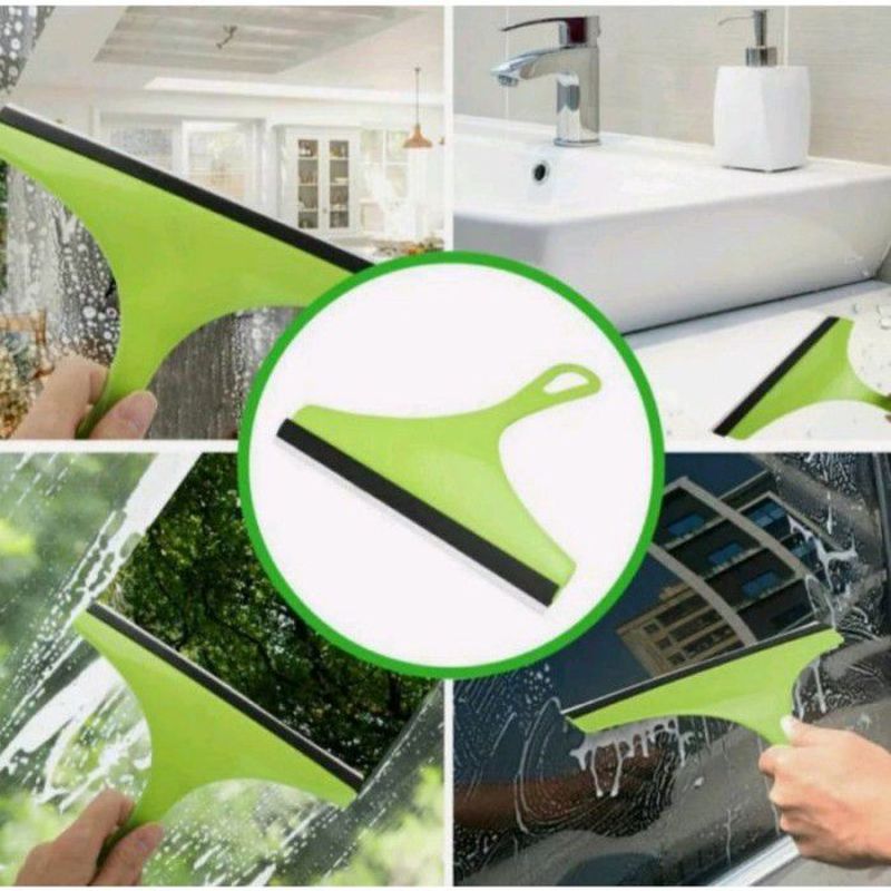 Lap Kaca Gagang Pelastik/Karet