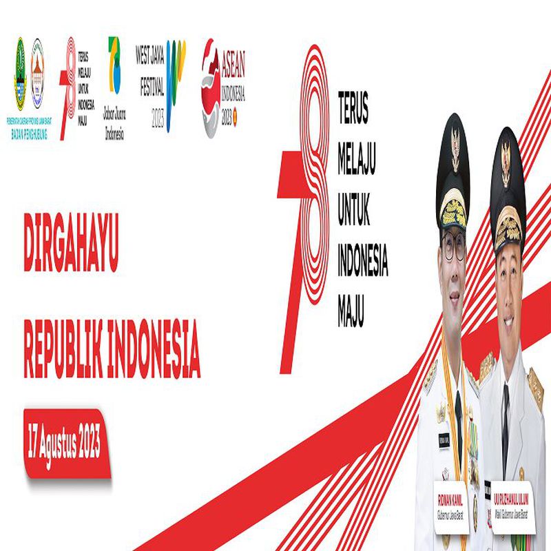 SPANDUK HUT RI DESAIN 6X1.15M