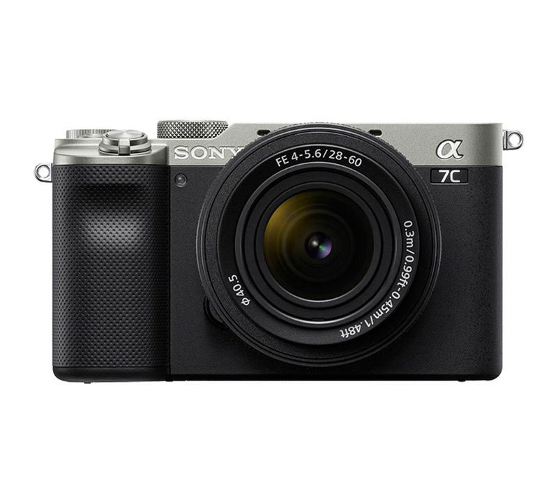 SONY Alpha 7C Kit FE 28-60mm F4-5.6 Silver - Hitam