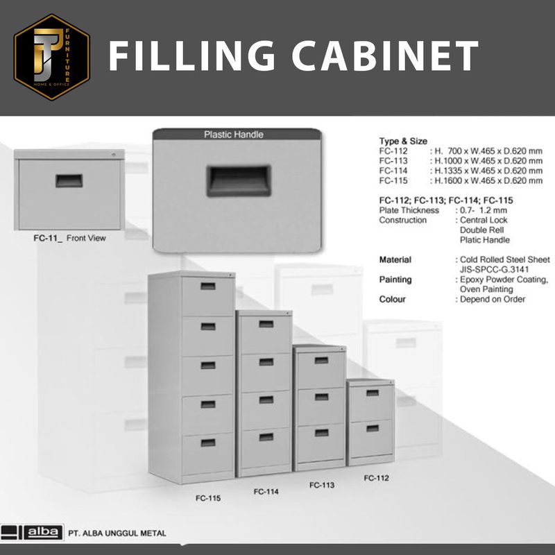 Filling Cabinet Alba - 3