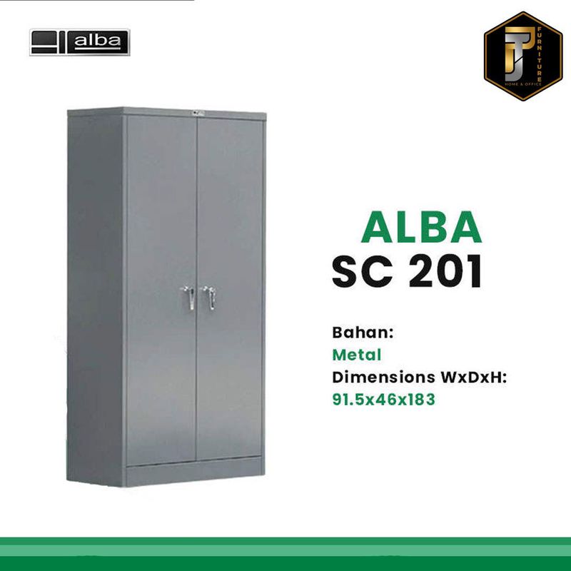 Sliding Door Cabinet Alba Lemari Arsip - 3