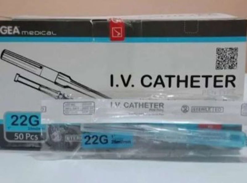 IV CATHETER 22G