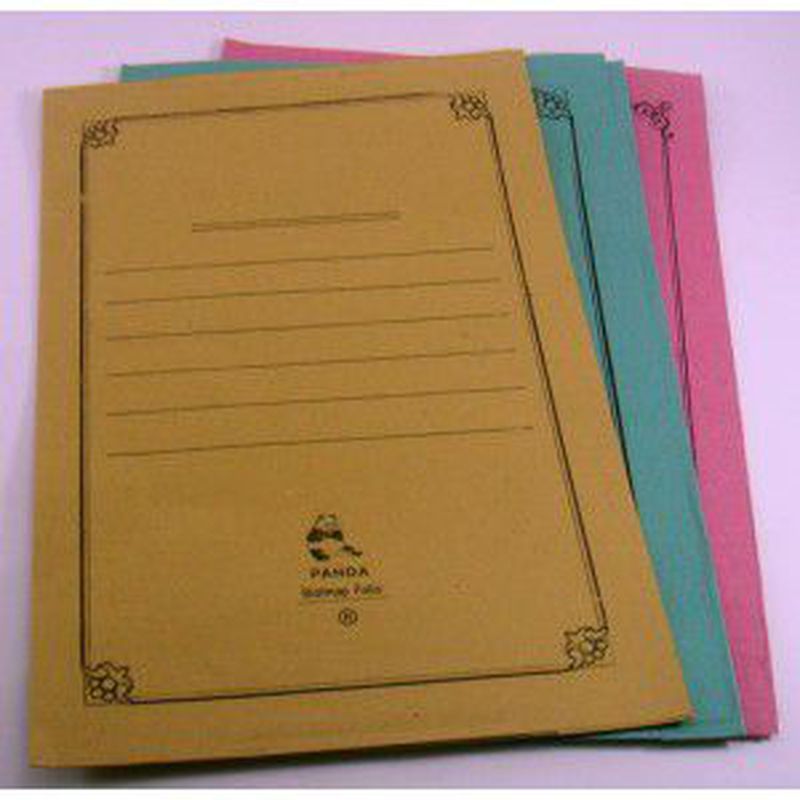 Stopmap kertas warna biru