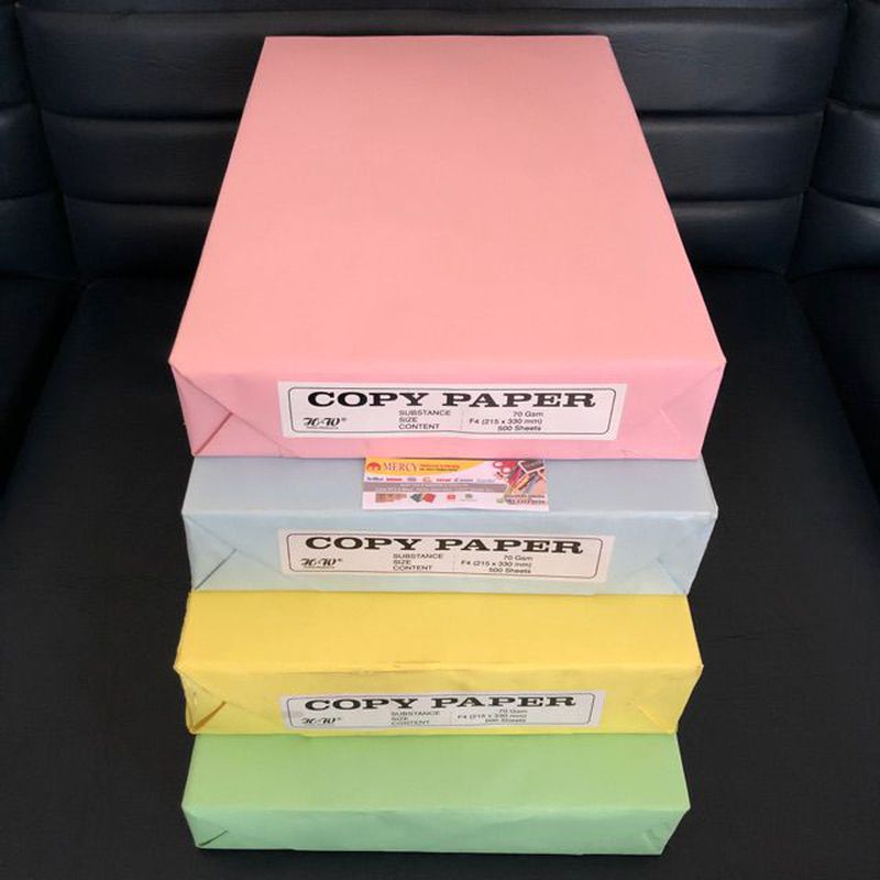 Kertas HVS f4 Warna Pink