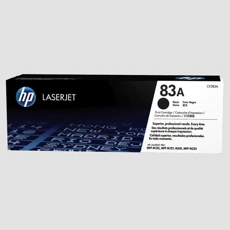 HP 83A BLACK ORIGINAL LASERJET TONER CARTRIDGE