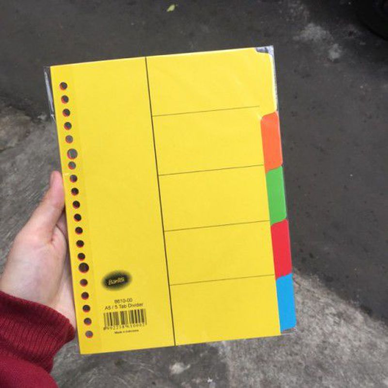 Pembatas Binder A5