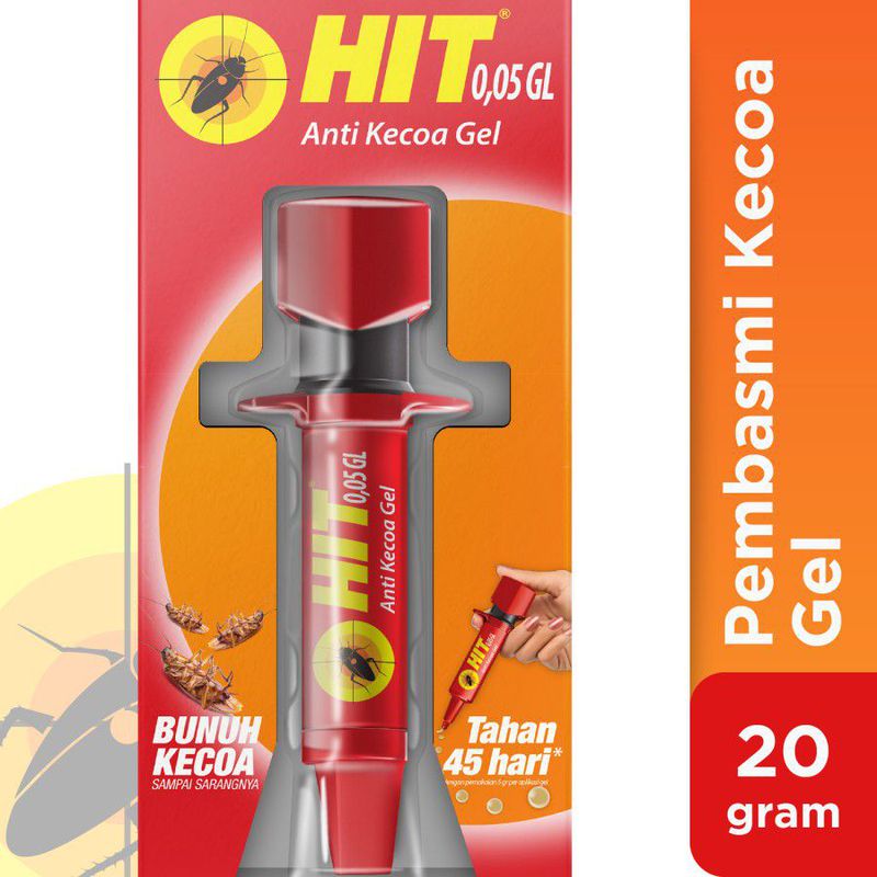 Hit anti kecoa gell 20 gr