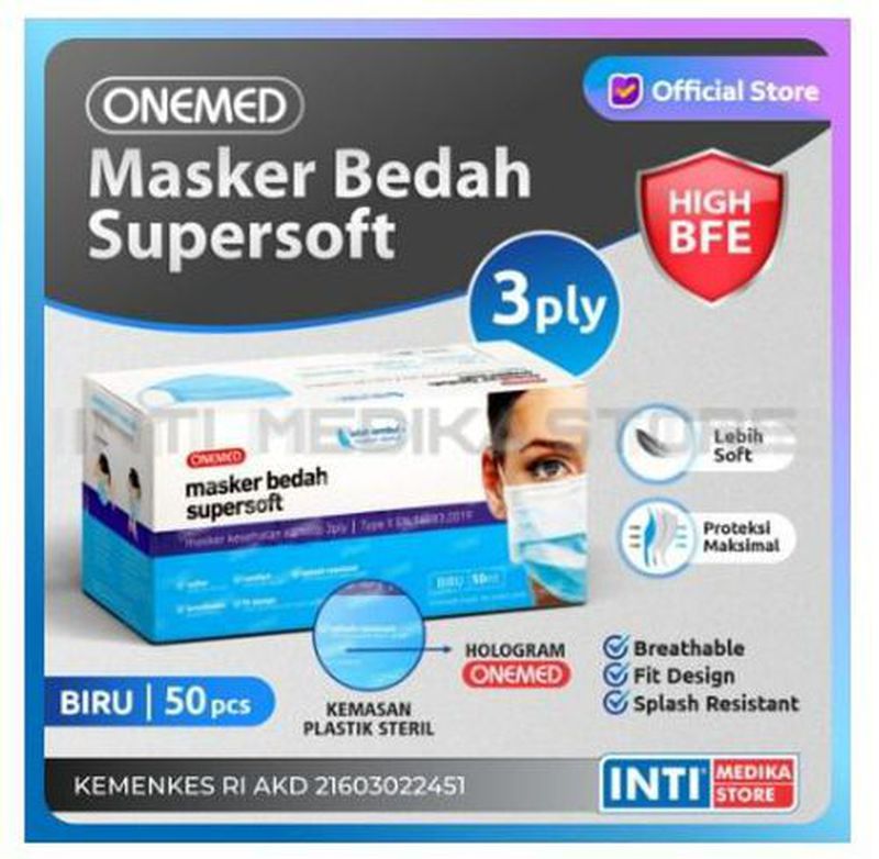 Masker OneMad Supersoft