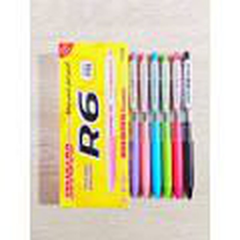 Pulpen Ballpoint Standard R6 (Per Pack) - Tinta Hitam