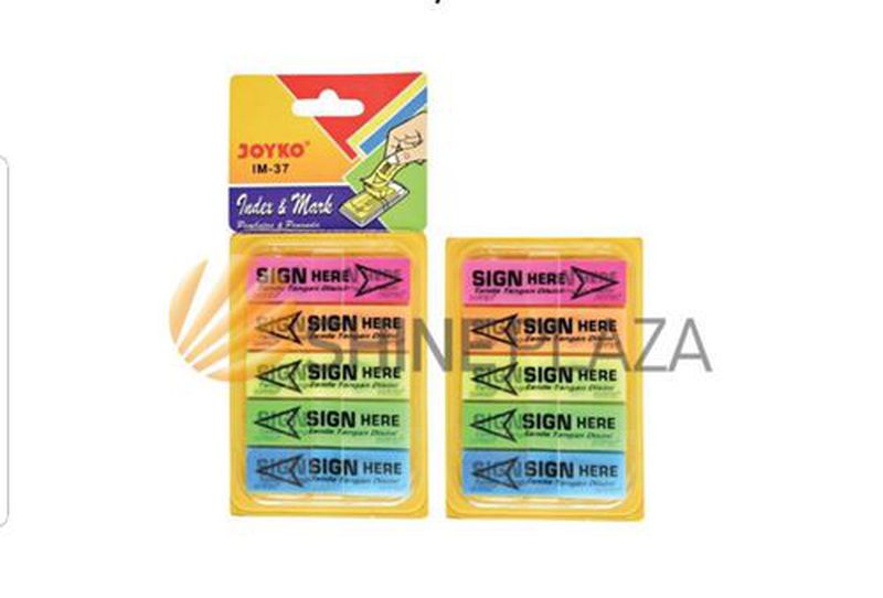 Sticky Note Sign Here