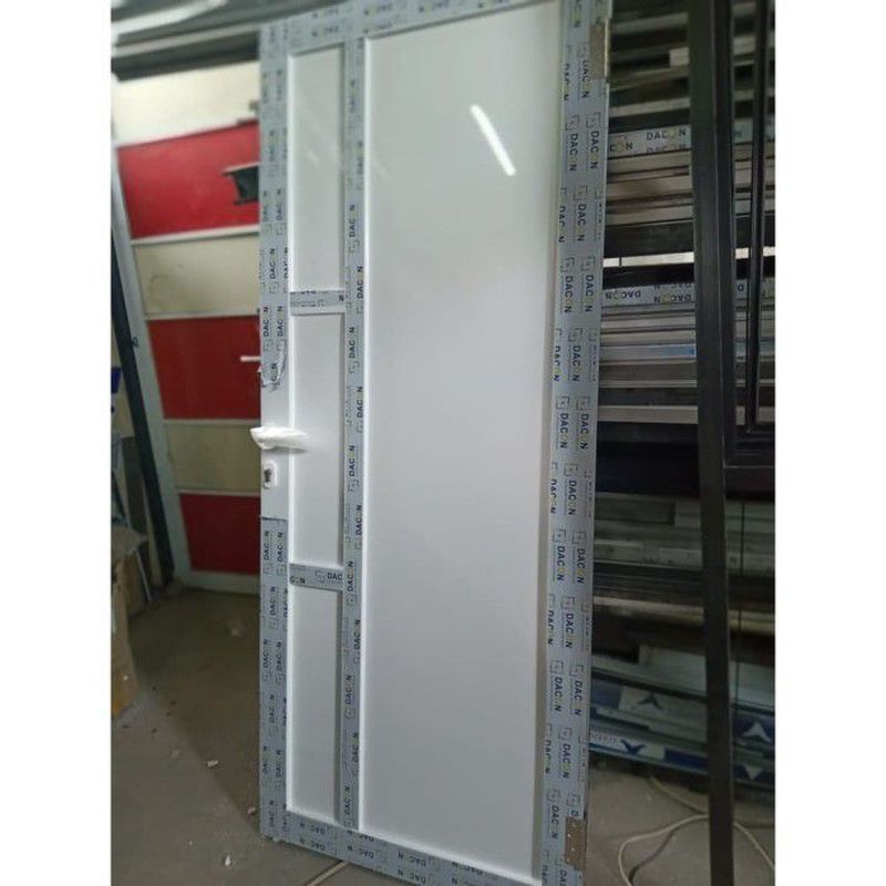 pintu Aluminium + ACP uk 2.1x0.4+kunci tanam +engsel pintu