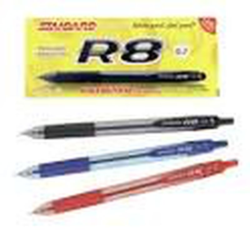 Pulpen Ballpoint Standard R8 (Per Pack) - Tinta Biru