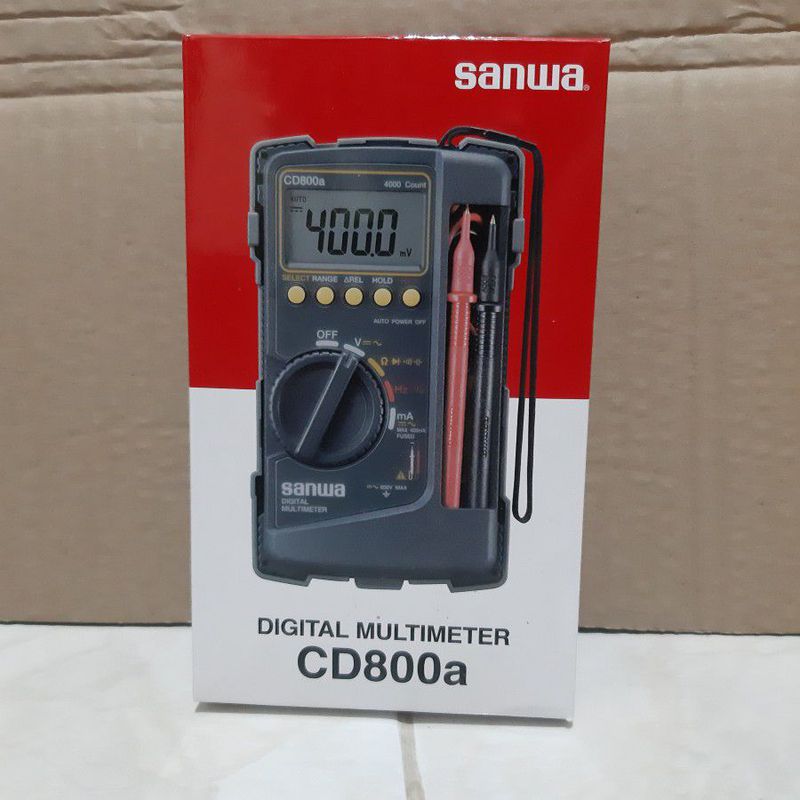 SANWA DIGITAL MULTIMETER CD800 A