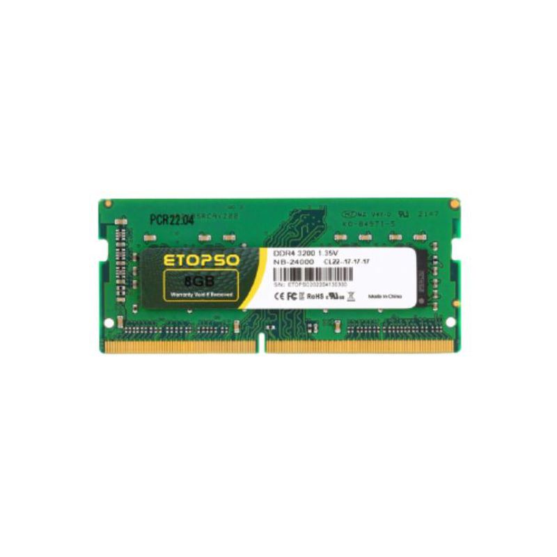 Etopso RAM NB (SODIMM) DDR4 3200 8GB