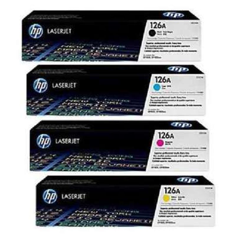 HP 126A Black Original LaserJet Toner Cartridge