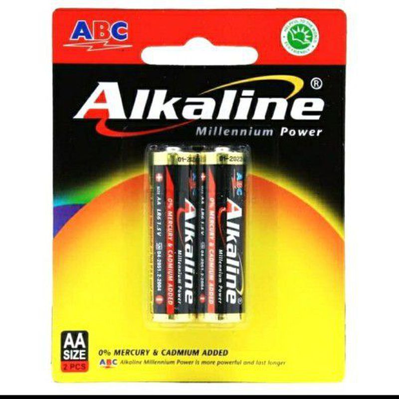 Baterai Alkaline AA (2 PCS/PACK)