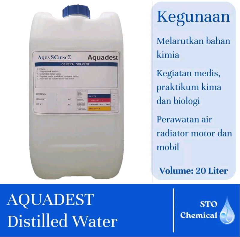 Aquadest 20 Liter