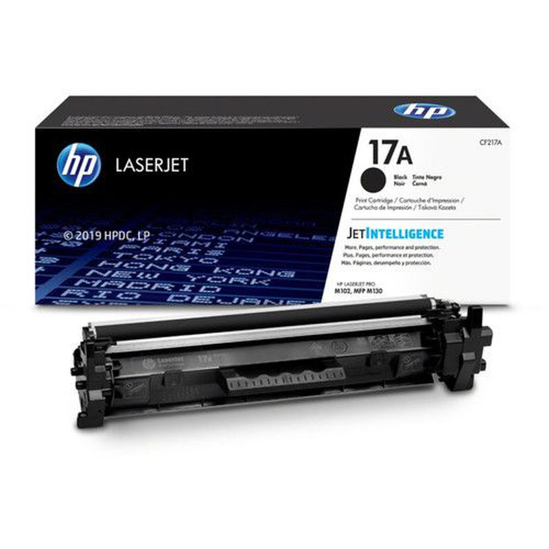 HP 17A Black Original LaserJet Toner / Tinta Cartridge