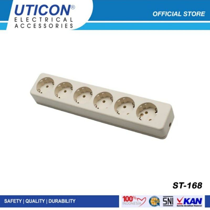 Terminal Listrik 6 Socket