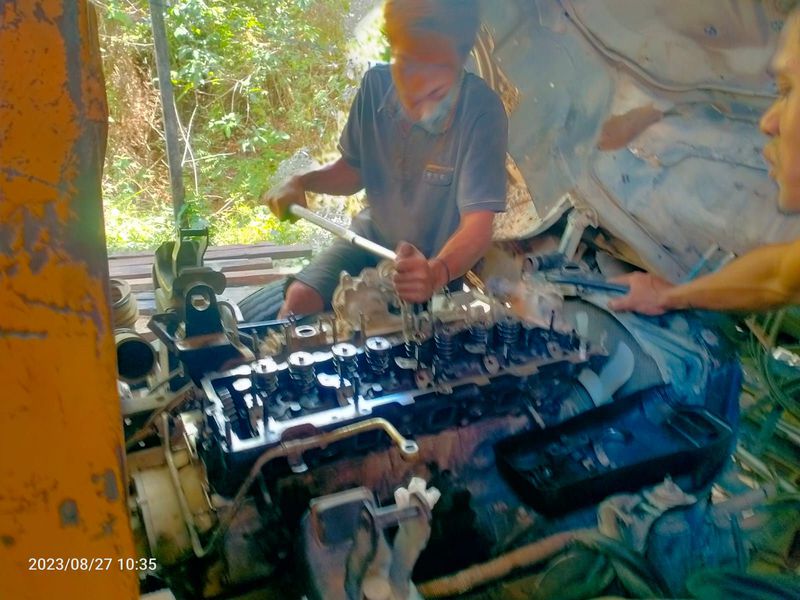 Ganti dan Bongkar Pasang Pondasi Mesin / Engine Mounting, Kipas ...