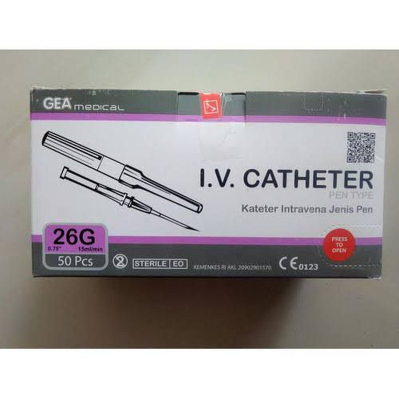 Iv Catheter Gea 26G / Abbocath Gea 26G