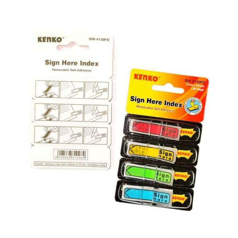 KENKO SIGN HERE INDEX SHI-4120FD