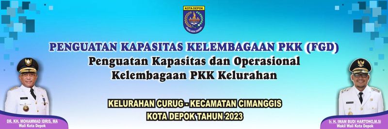 Spanduk Kegiatan FGD PKK