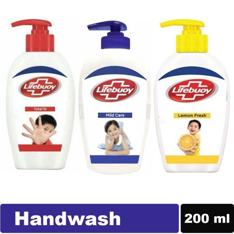 sabun cuci tangan LifeBuoy Botol 200 ml