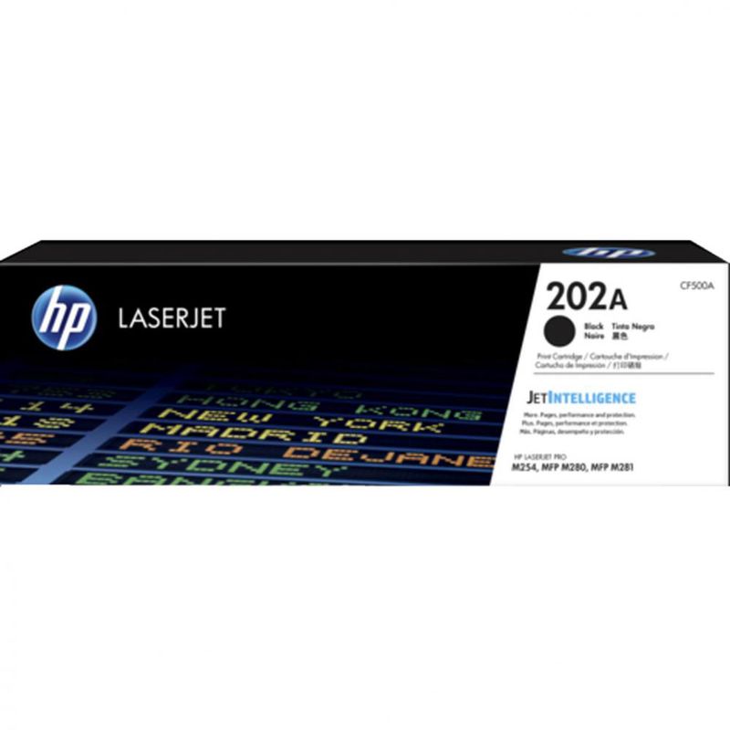 Tinta/Toner Cartridge Printer HP Laserjet 202A Black