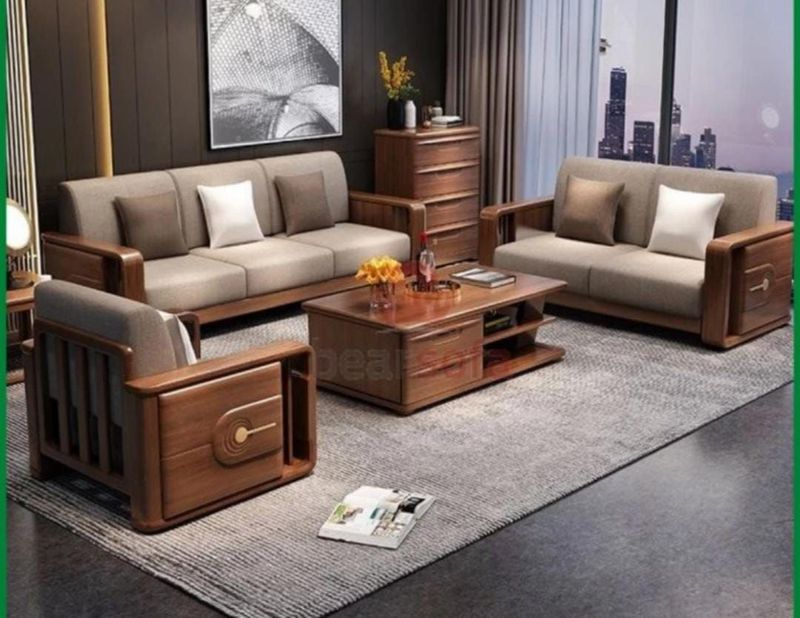 SOFA SET BAHAN JATI