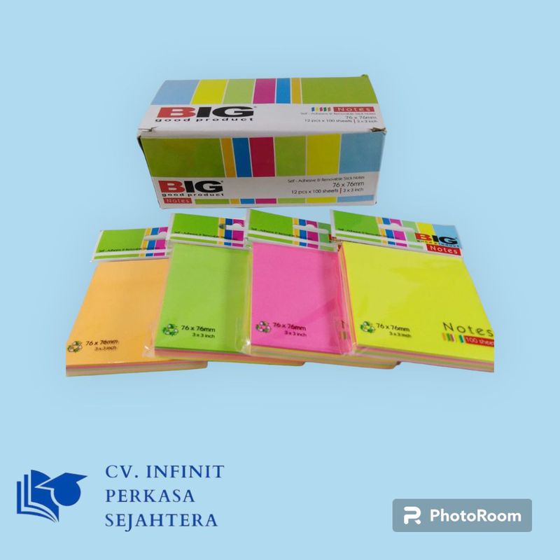 Stick note ukuran 76x76 - BIG
