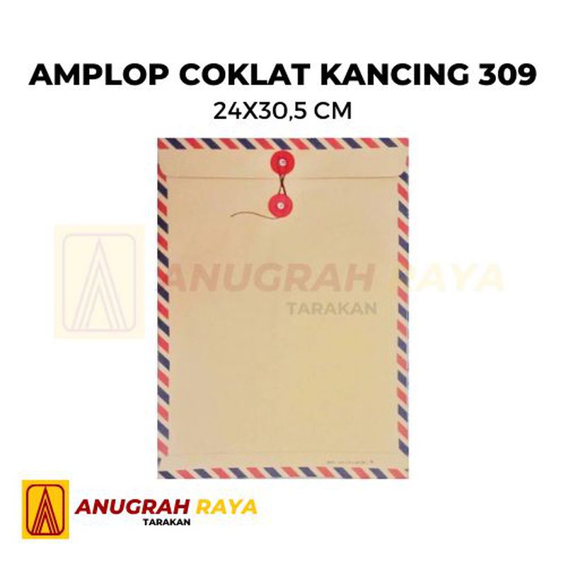 AMPLOP COKLAT KANCING 309
