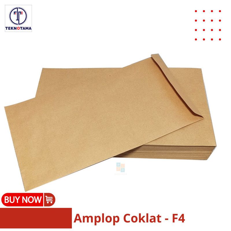 Amplop Coklat F4