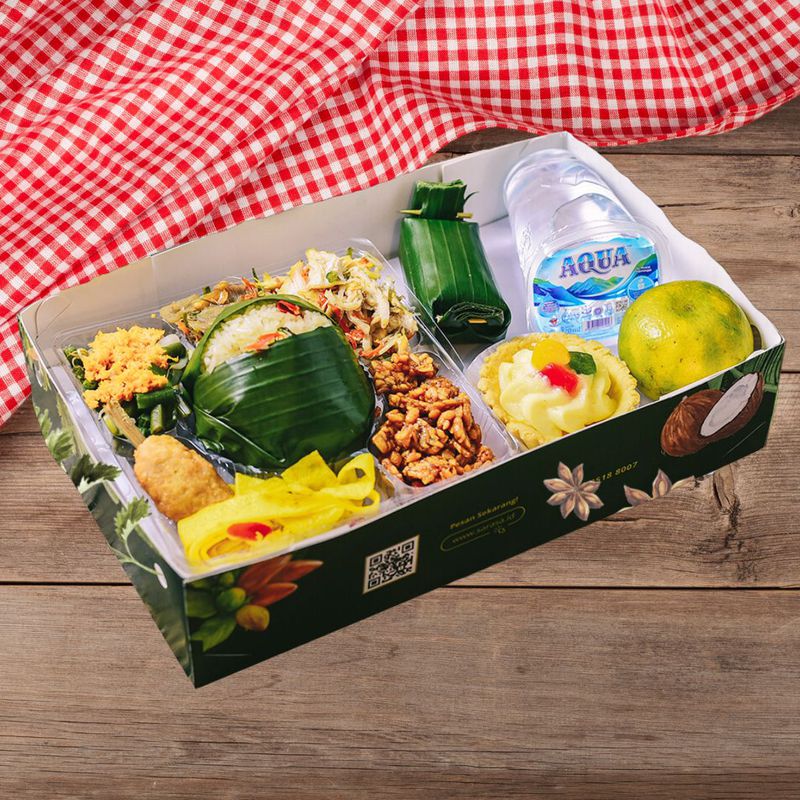 Paket Lengkap Nasi Box + Snack