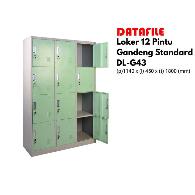 Loker 12 Pintu DL-G43