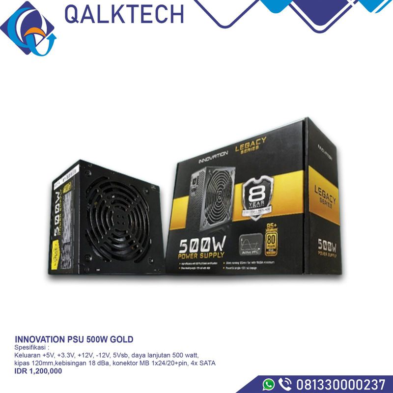 INNOVATION PSU 500W GOLD
