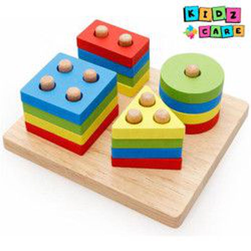 3D puzzle stacking