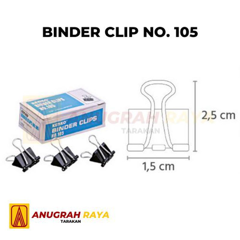 BINDER CLIP NO 105