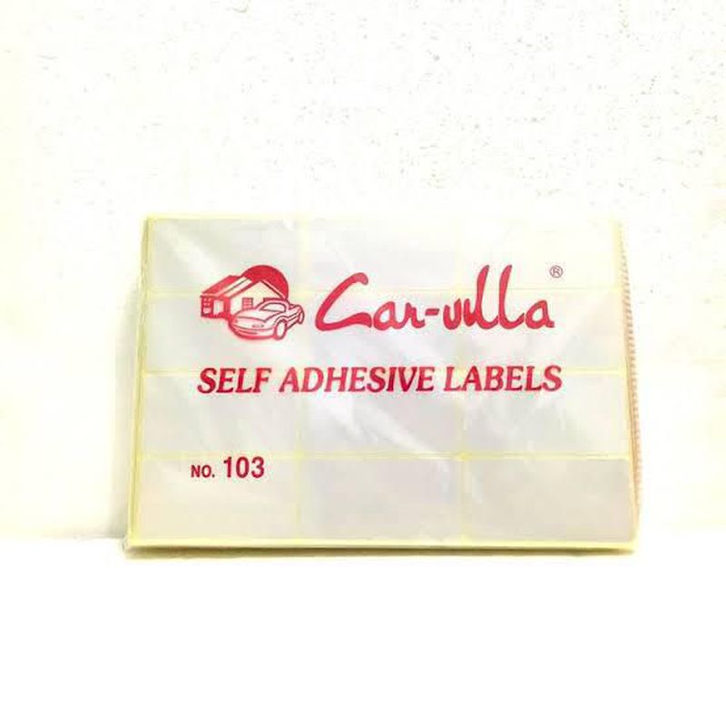 Carvilla Label Undangan 103