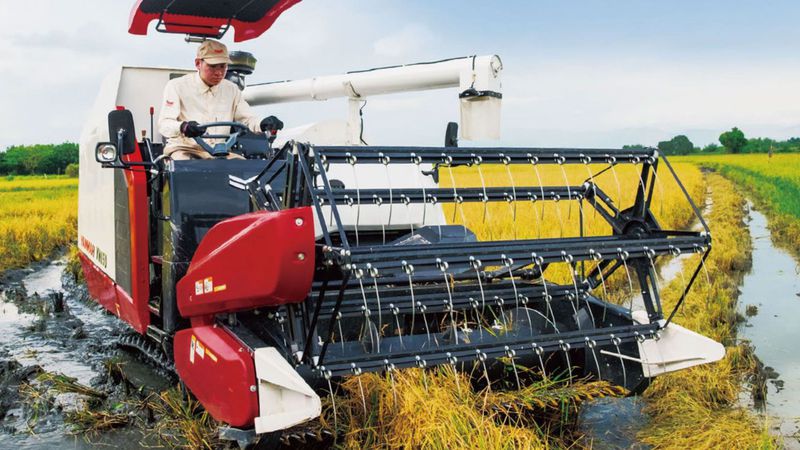 Combine Harvester Yanmar YH 850 GDWU