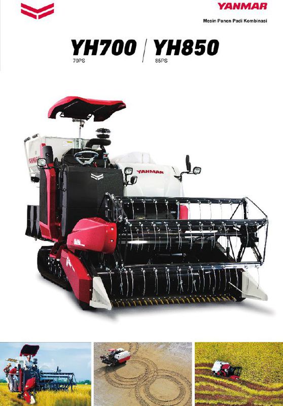 Combine Harvester Yanmar YH 850