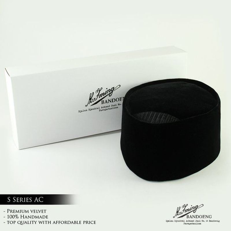 Peci Hitam Seri S AC M.IMING