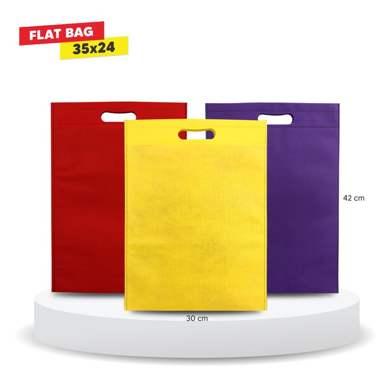 Tas Seminarkit Tas Kain Spunbond Dcut Oval Tas Packaging Hsc 42X30