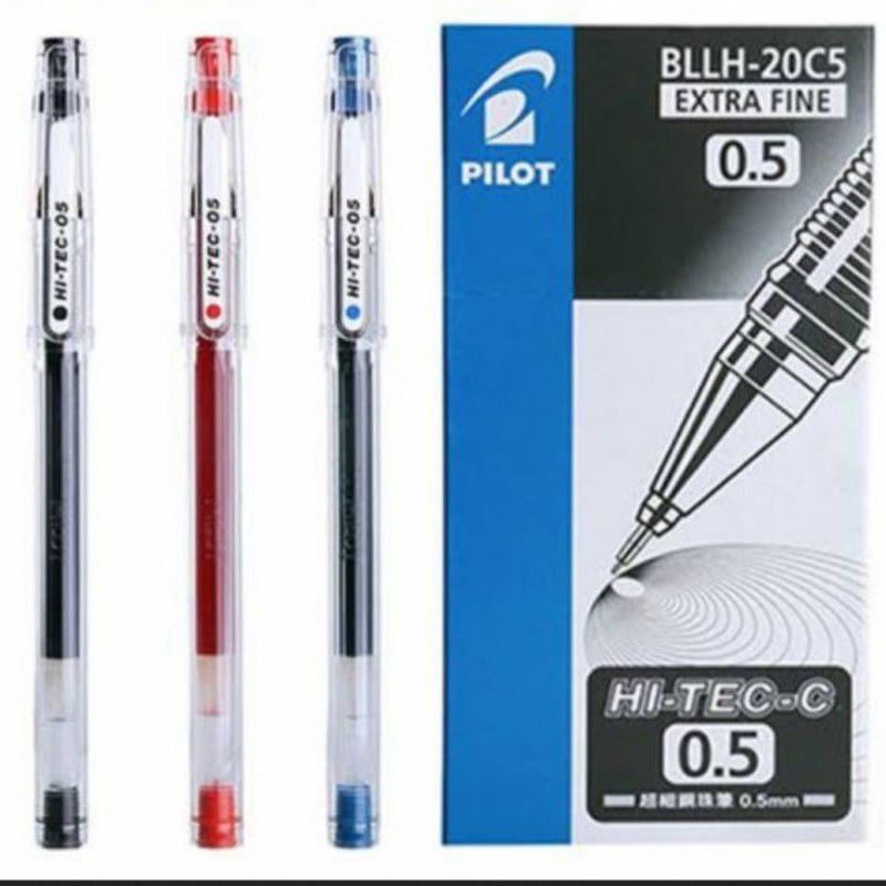 PILOT HI TEC-C 0,5 HITAM