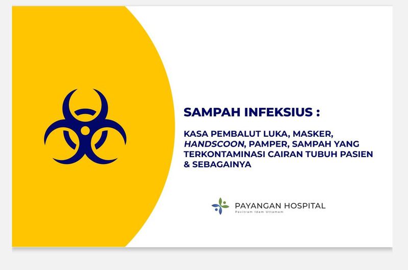 Sticker Sampah Infeksius