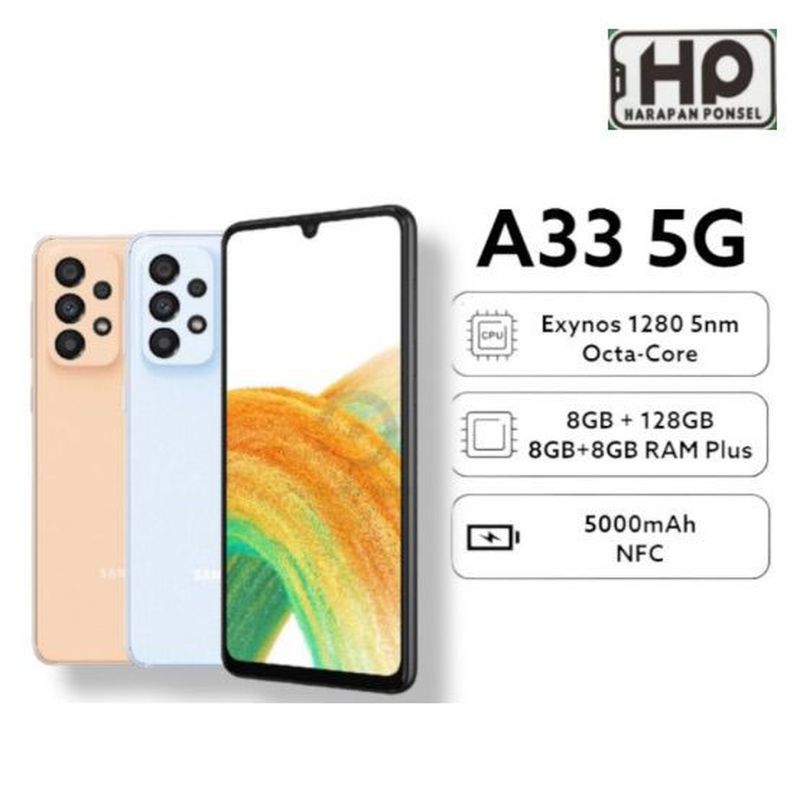 SAMSUNG A33 5G 8+8GB/256GB - BLUE